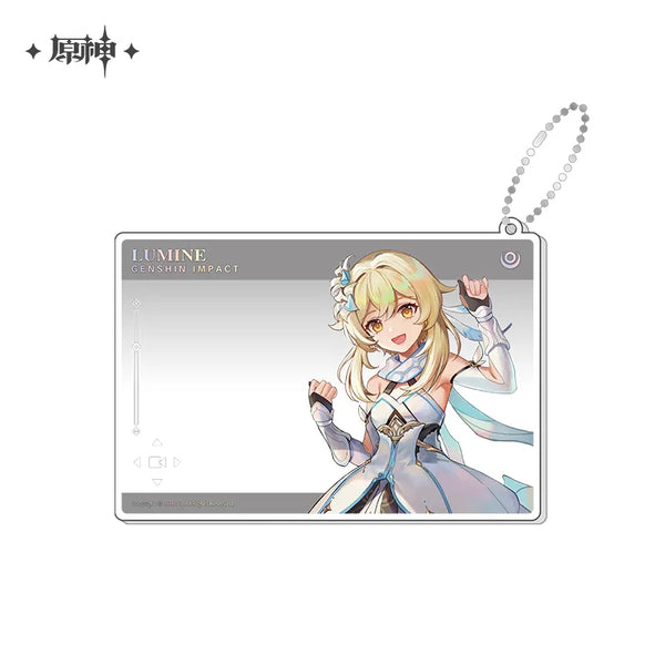 [Genshin Impact] 1st Anniversary Series Clear Card - Lumine ...