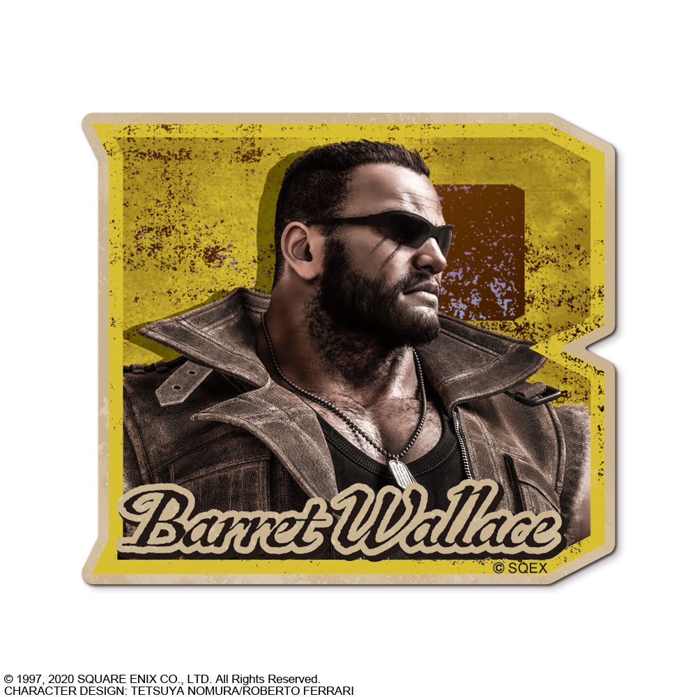 [Final Fantasy] Character Sticker Barret Wallace
